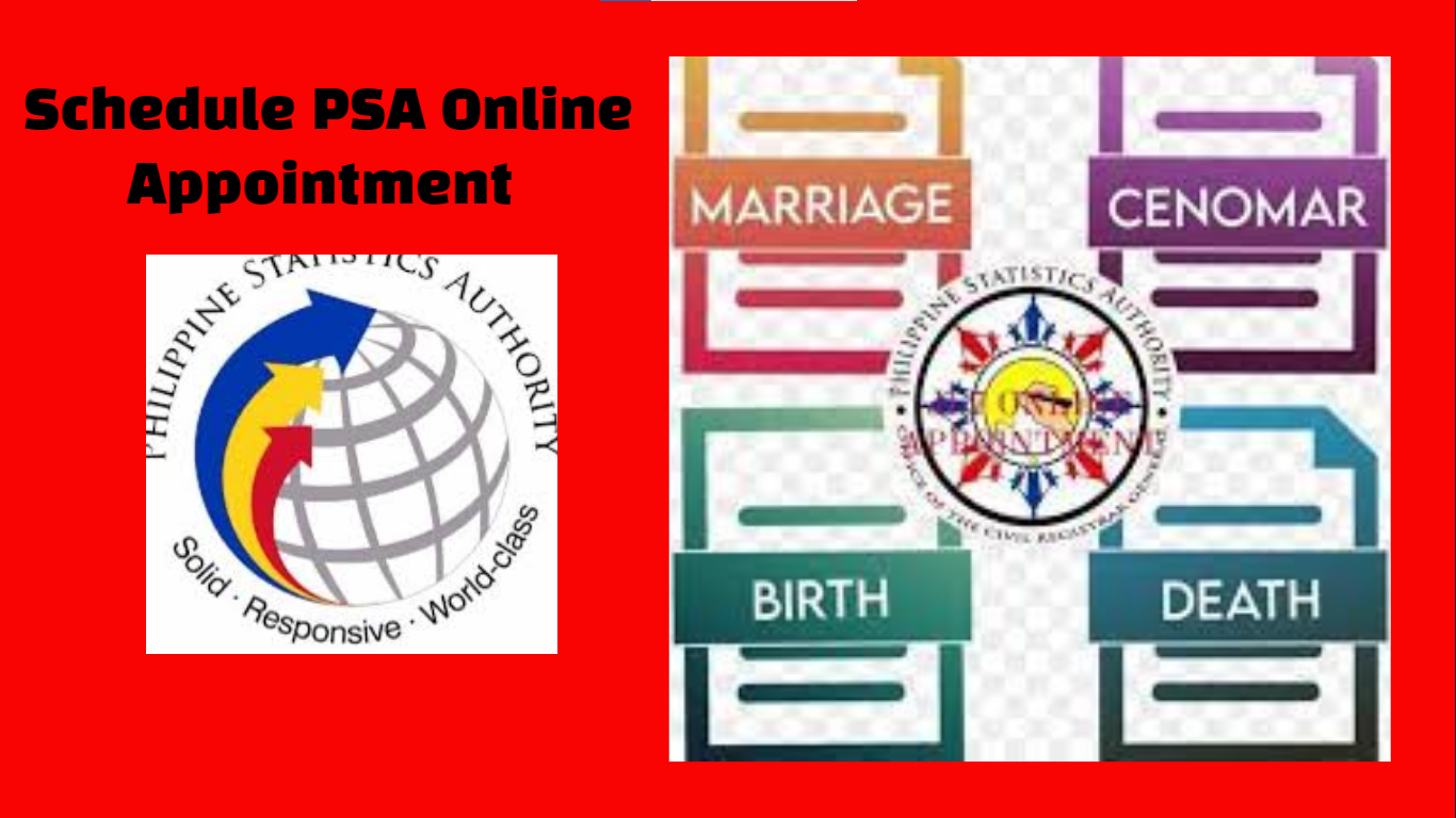 PSA online Appointment System & Schedule Form - 2025